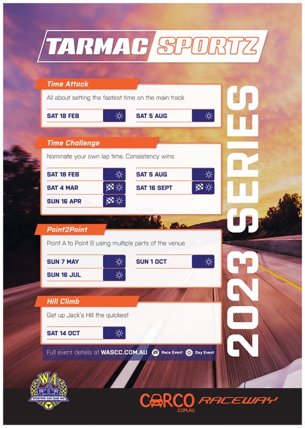 Calendar – WA Sporting Car Club